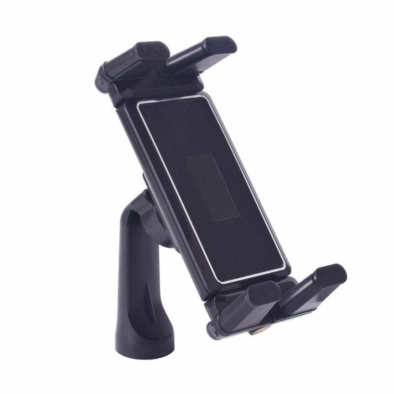 Зажим для крепления на штативе телефона с резьбой 1/4 дюйма, адаптер шаровой головкой 17 мм, универсальный зажим планшета 5 14 дюймов, поворот 360