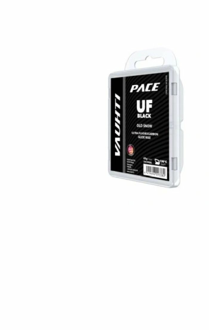 Ультравысокофторовый парафин VAUHTI PACE UF BLACK с молибденом, EV330-PUFB45