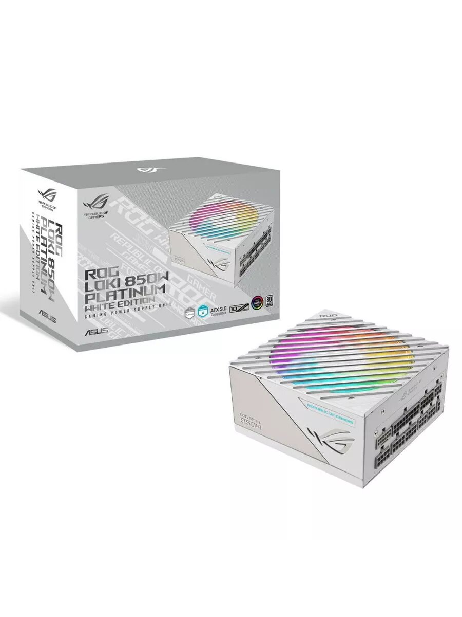 Блок питания ROG-LOKI-850P-WHITE-SFXL-GAMING, 850Вт, белый