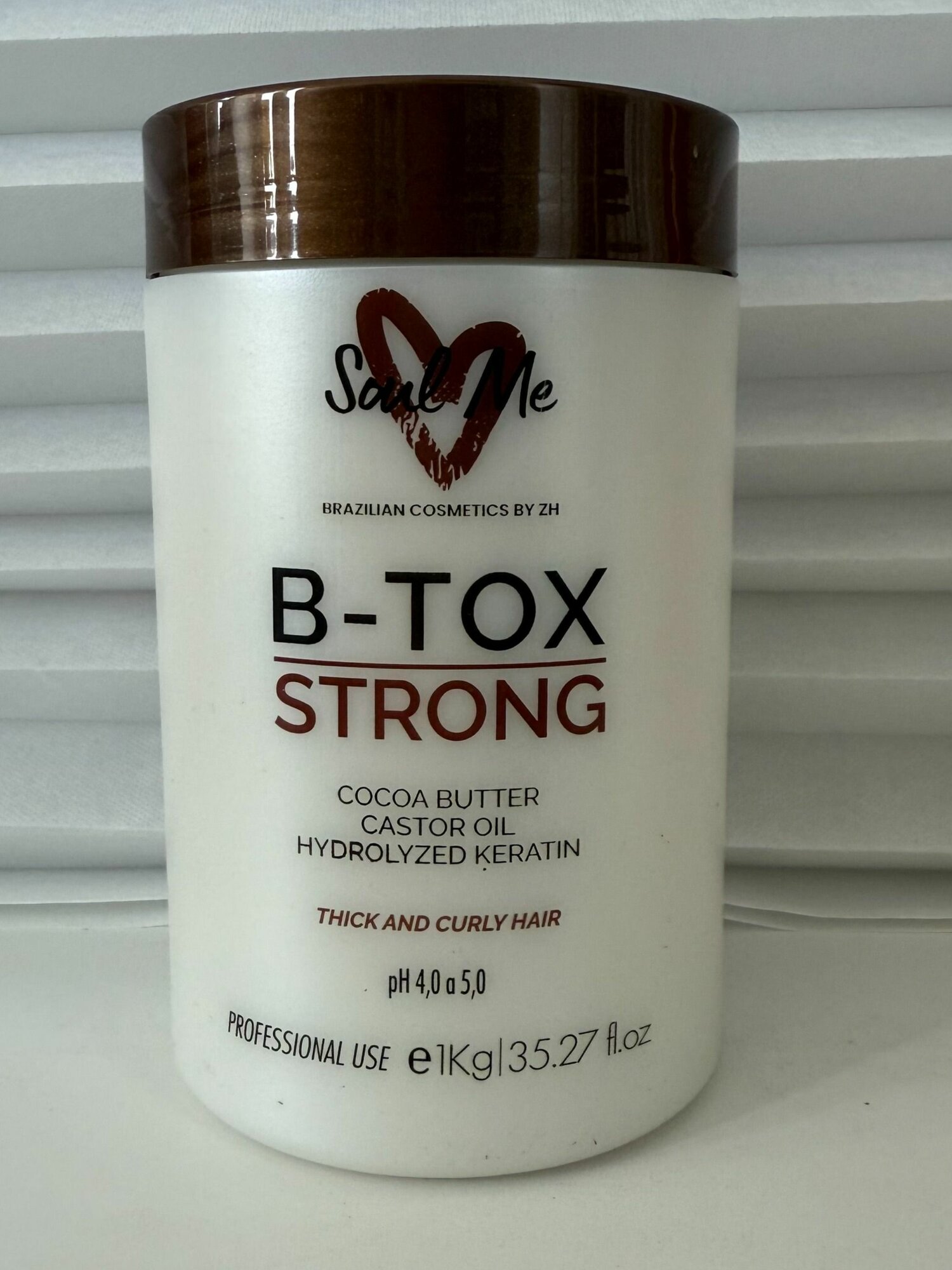 Soul Me B-Tox Strong 1 кг Профессиональный ботокс для густых и кудрявых волос