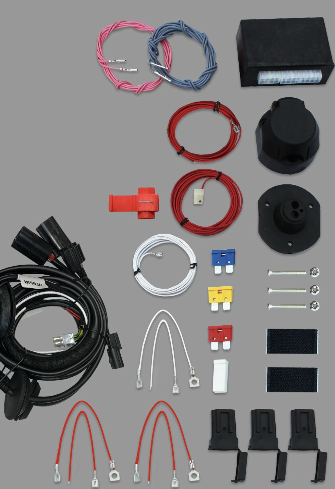 Комплект штатной электрики для фаркопа 13-pin Haval Dargo 2022- с блоком 7.2 (premium) - КонцептАвто KA SC 132 143 604