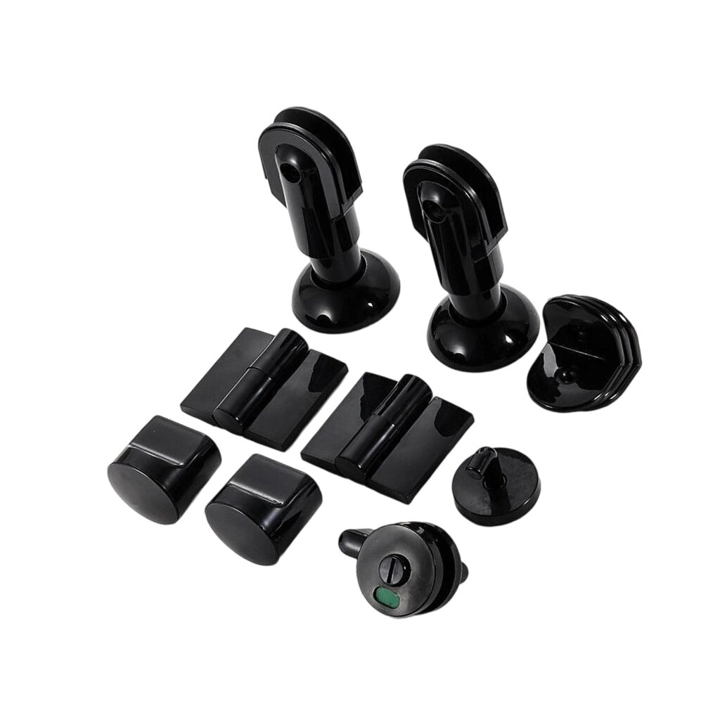 Комплект Кронштейнов Для Перегородки С Устойчивыми К Царапинам Ножками Для Мебели Общественного Туалета