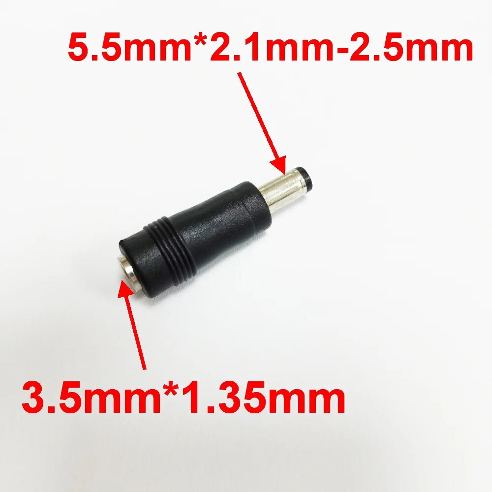 Переходник питания 3.5x1.35мм - 5.5x2.5мм