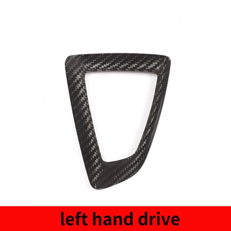 Для BMW 1 3 4 серии F20 F21 F22 F23 F30 F34 F35 F32 из настоящего углеродного волокна, салон автомобиля, рамка переключения передач, накладка, автомобильные аксессуары Carbon Fiber