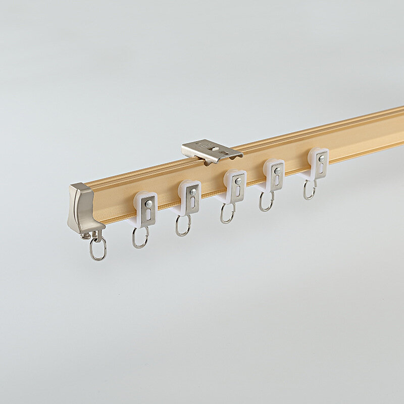 U-образная направляющая, L-образная направляющая для штор, алюминиевая направляющая, ручная гибкая направляющая для штор, изогнутая направляющая для балкона и эркера