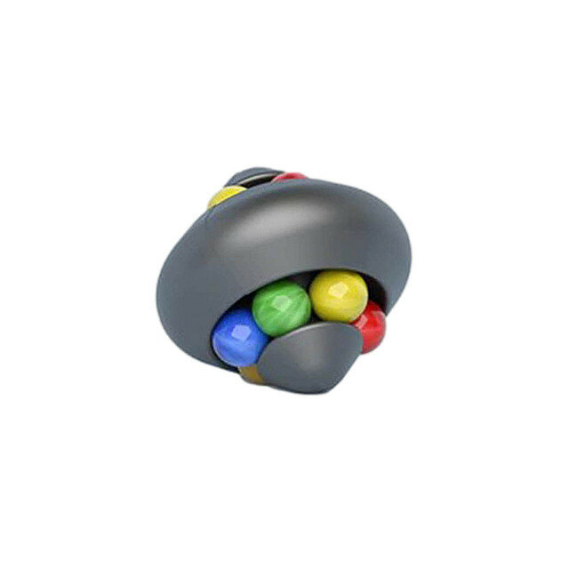 Магнитная головоломка Смешные игрушки для исцеления ума Обучение Образование Стресс и беспокойство Улучшение здоровья мозга Аутизм Подарок Магический куб (серый)