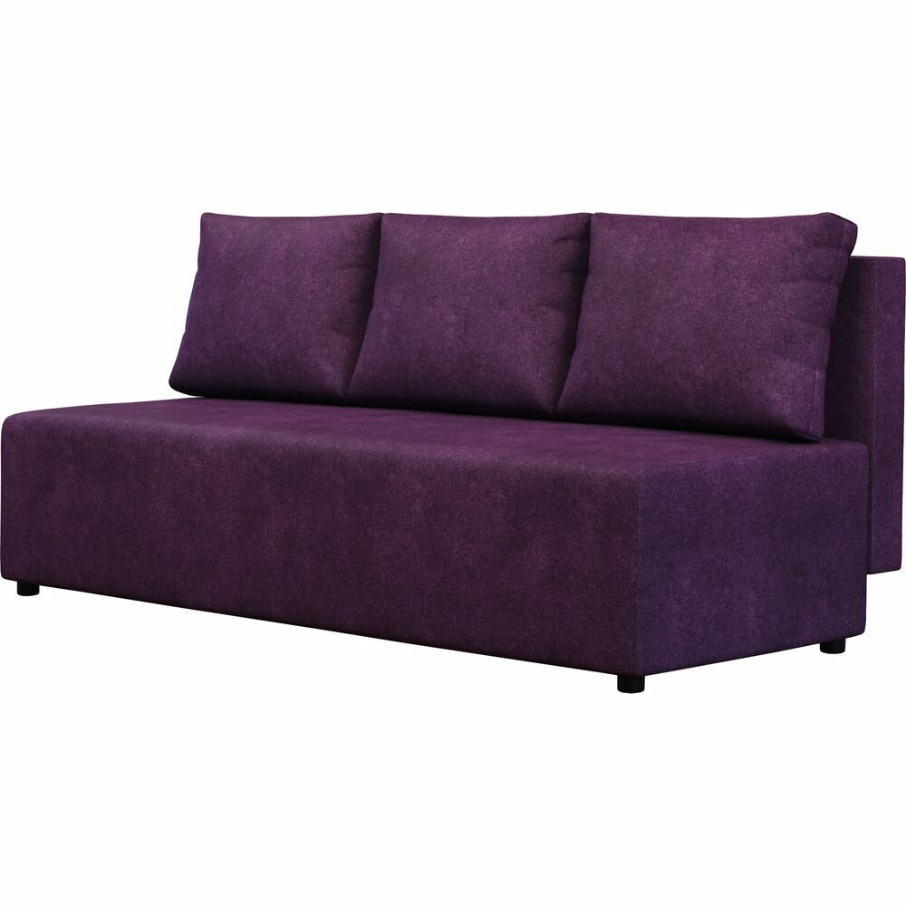 Диван еврокнижка Наш Диван Нексус А11 велюр фиолетовый