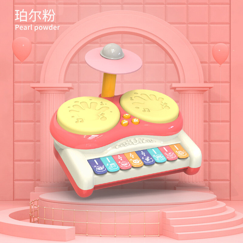 Детский барабанный набор, многофункциональный барабанный инструмент, джазовый барабан, ручной перкуссионный барабан, образовательная музыкальная игрушка для детей