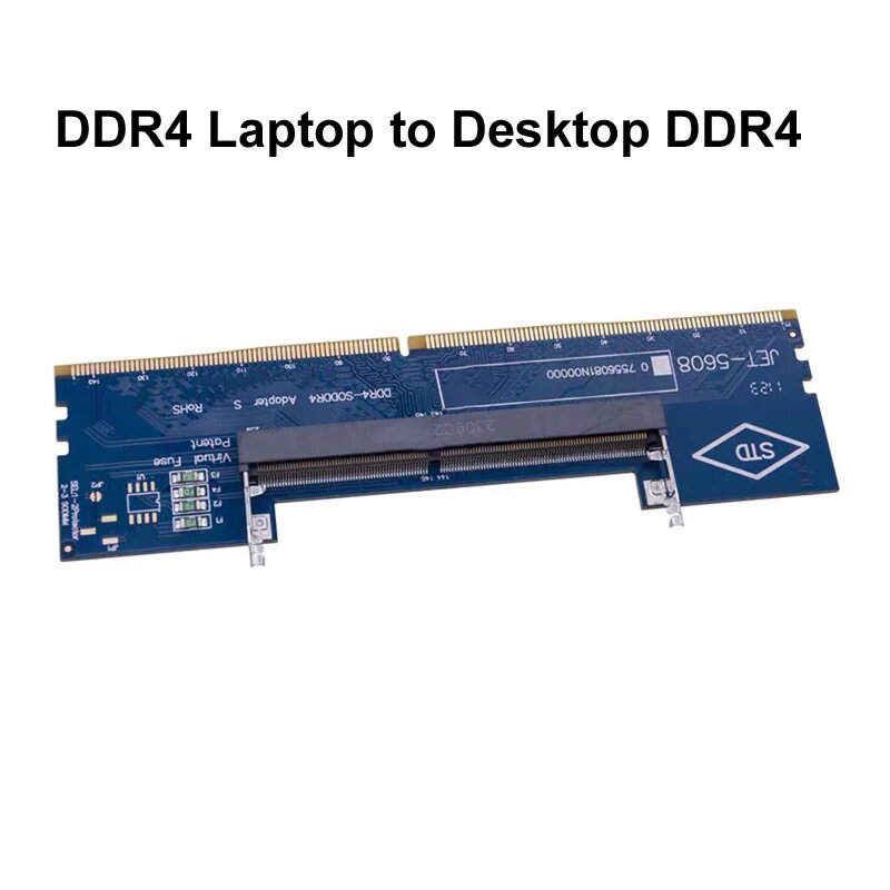 HTDTMTI Адаптер памяти DDR3 DDR4 DDR5 SO-DIMM к DIMM DDR4