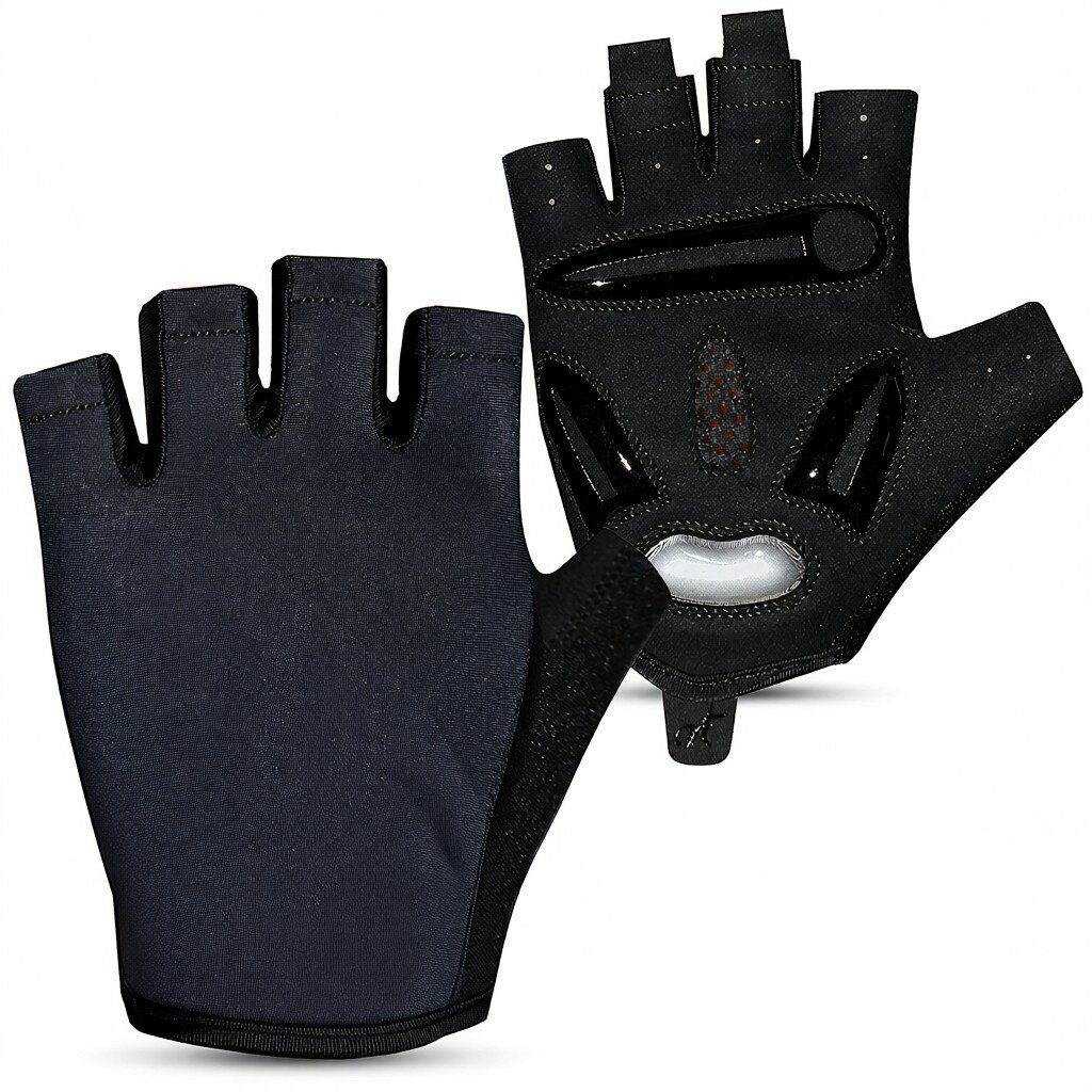 Ручкавицы для велосипеда полуперчатки для циклинга не скользящие с амортизацией дышащие с подушкой горные велосипедные спортивные для мужчин женщин Material: SBR + Silicone + Mesh Color: Blue / Colorful Size: M / L / XL 1 * Pair