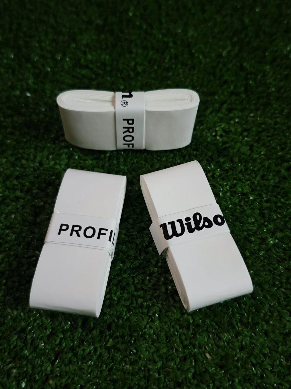 Намотки Wilson для теннисной ракетки белые (3шт.)