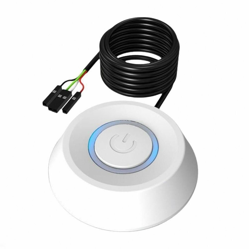 Кнопка включения/выключения ПК, кабель-переключатель, портативный настольный компьютер, удлинитель для домашнего офиса, переключатель внешнего рабочего стола компьютера