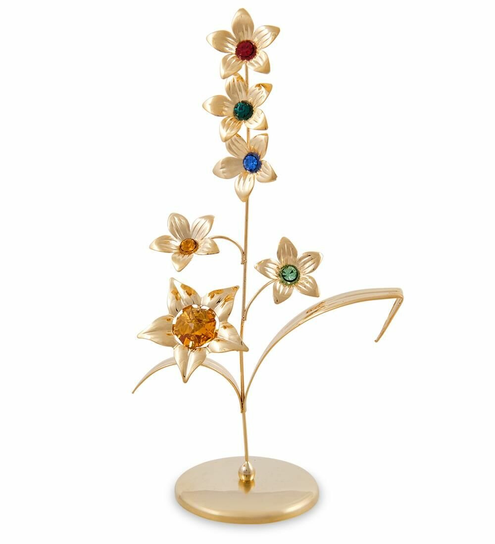 Фигурка Цветы с цв. кр. A574658 Crystal Temptations, Металл, кристалл