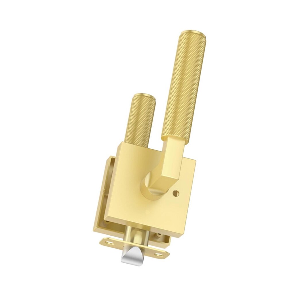 Замена межкомнатных дверных рычагов для тяжелых условий эксплуатации Квадратный дверной рычаг для уединения Дверные ручки для ванной комнаты Фурнитура для дверных ручек без ключа