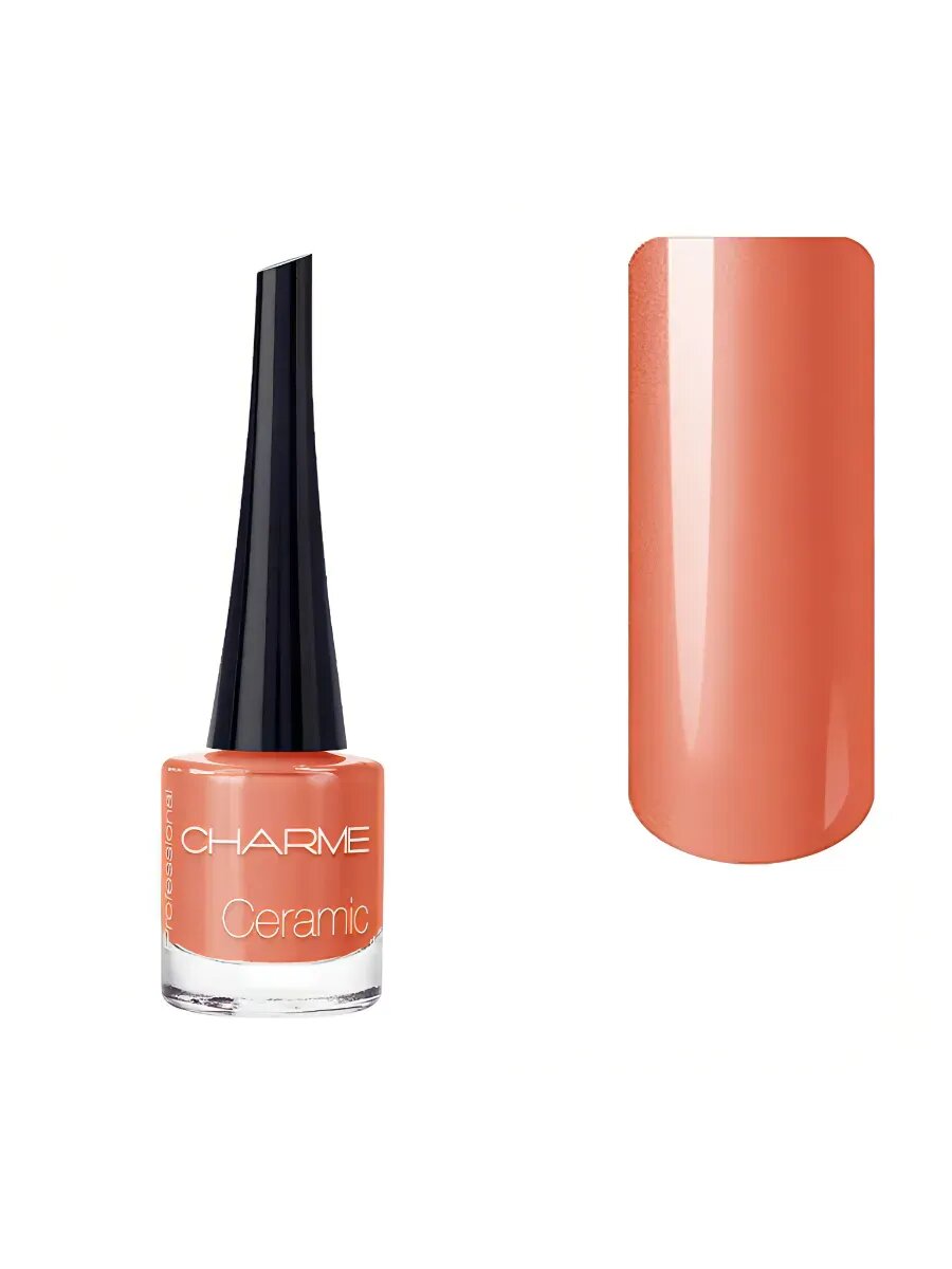 Лак для ногтей Ceramic 11 Коралловый матовый