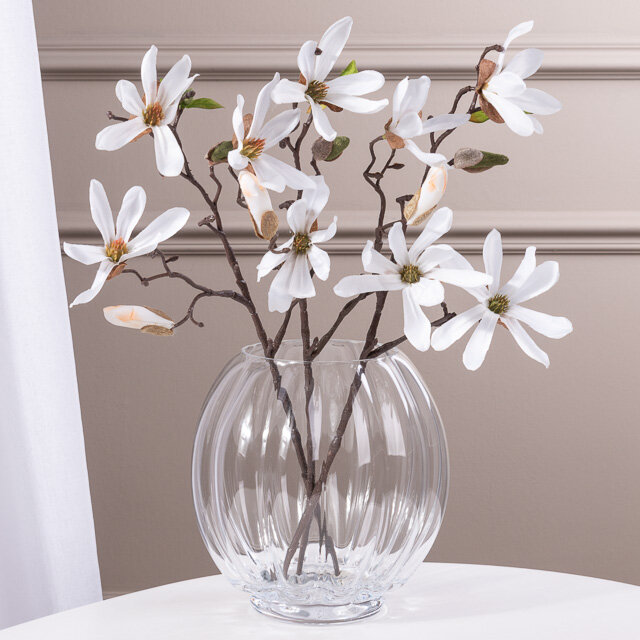 Ветка Магнолии белая 45 см, Edelman, 1009100