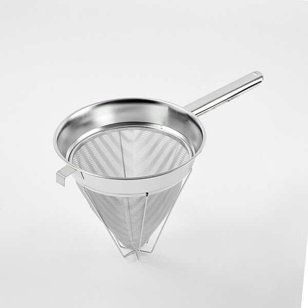 Сито коническое «Шенуа» с ручкой, нержавеющая сталь, 25 см (Prohotel)