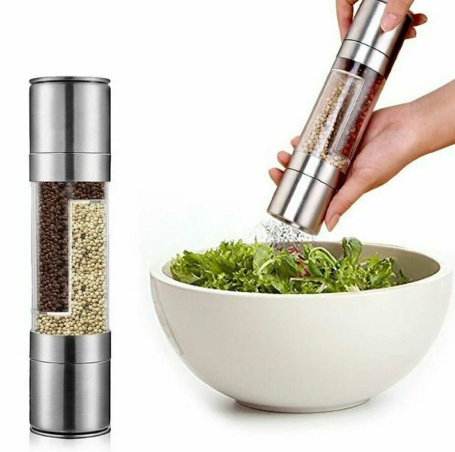 Мельница для специй Peper Grinder, нержавеющая сталь, серебристая