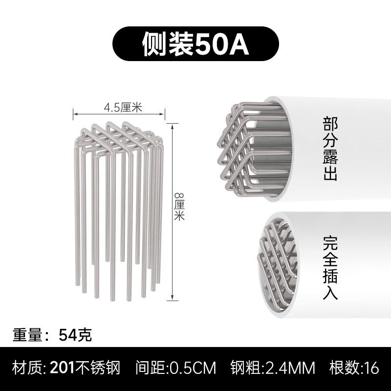 Канализационная крышка из нержавеющей стали 304, защищающая от змей и крыс, фильтрующая сетка для крыши, выхлопная труба с защитой от птиц, круглый напольный слив 201 с защитой от засоров.