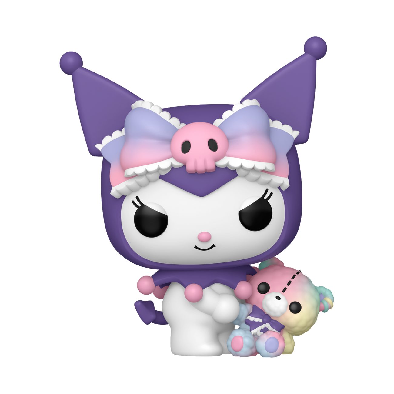 Фигурка Funko POP! Sanrio - Kuromi with Bear 88538 (129) Куроми с мишкой