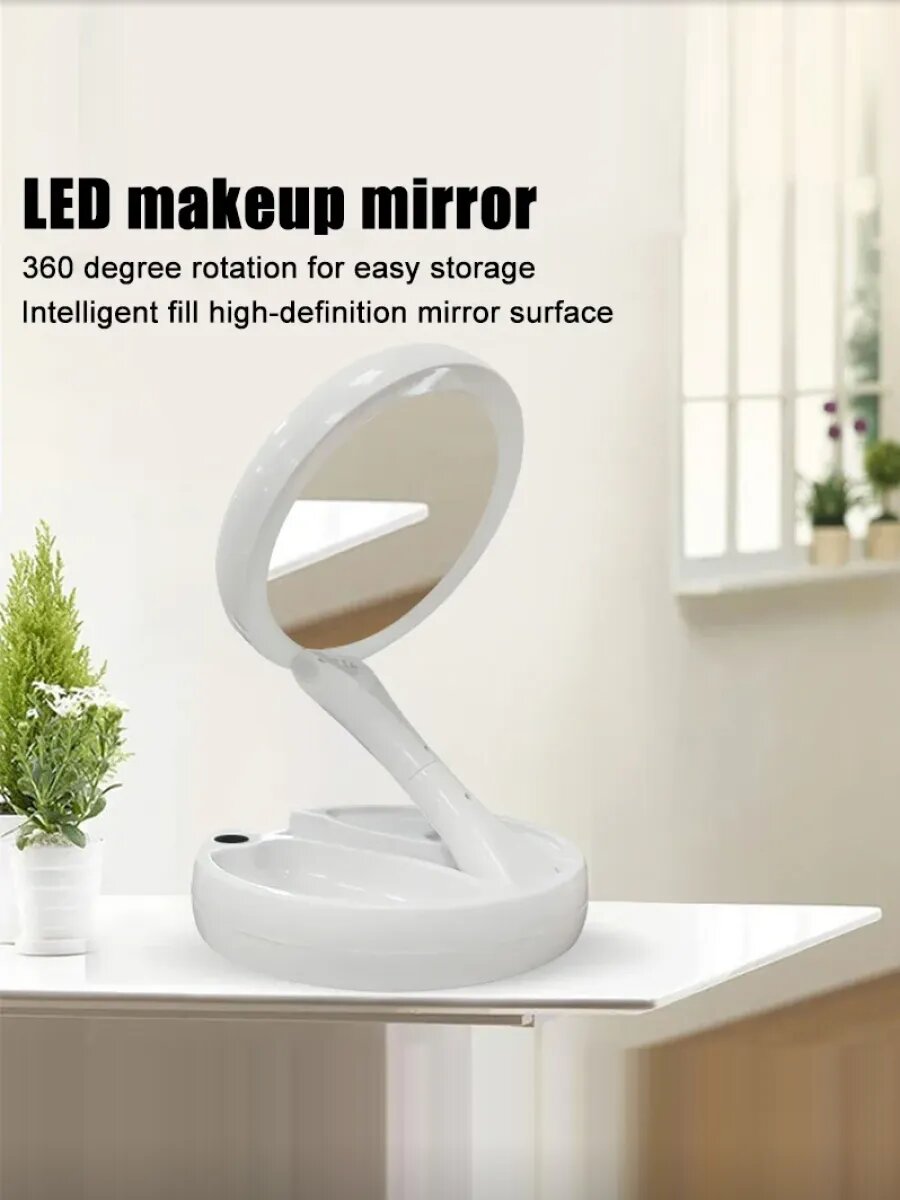 Двухстороннее зеркало с органайзером