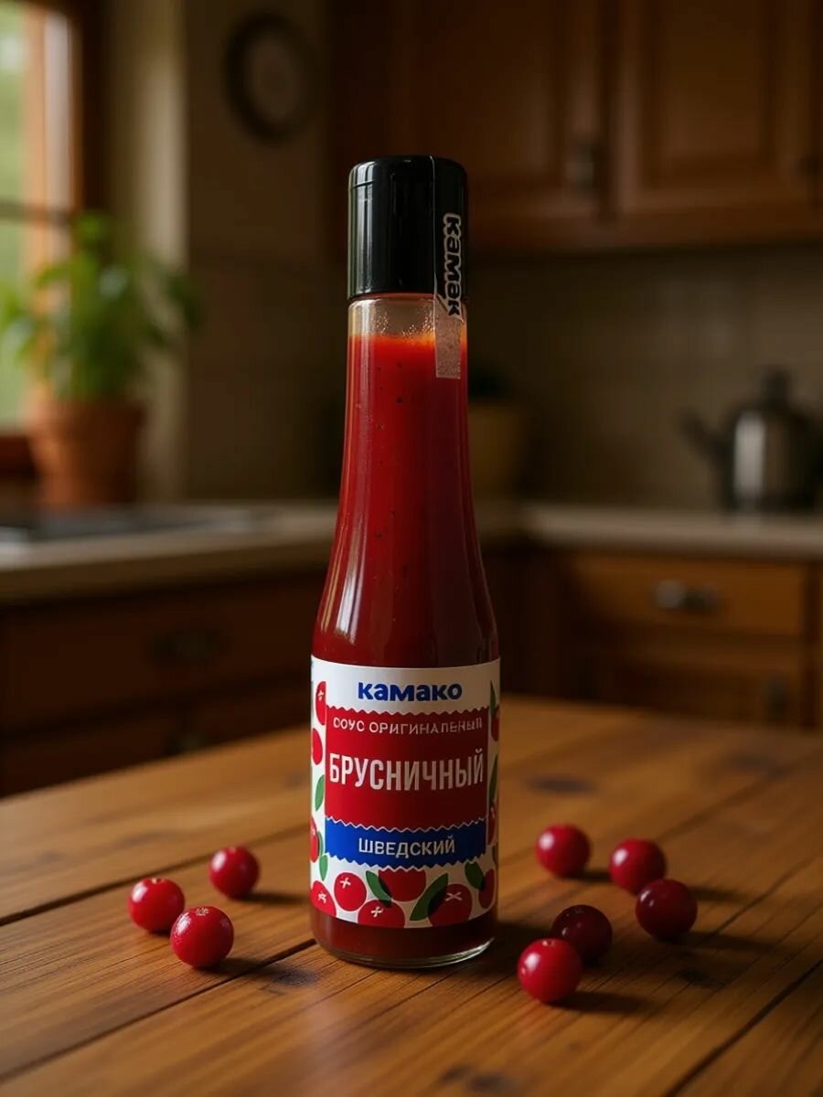 Соус оригинальный "Брусничный Шведский" 180 гр