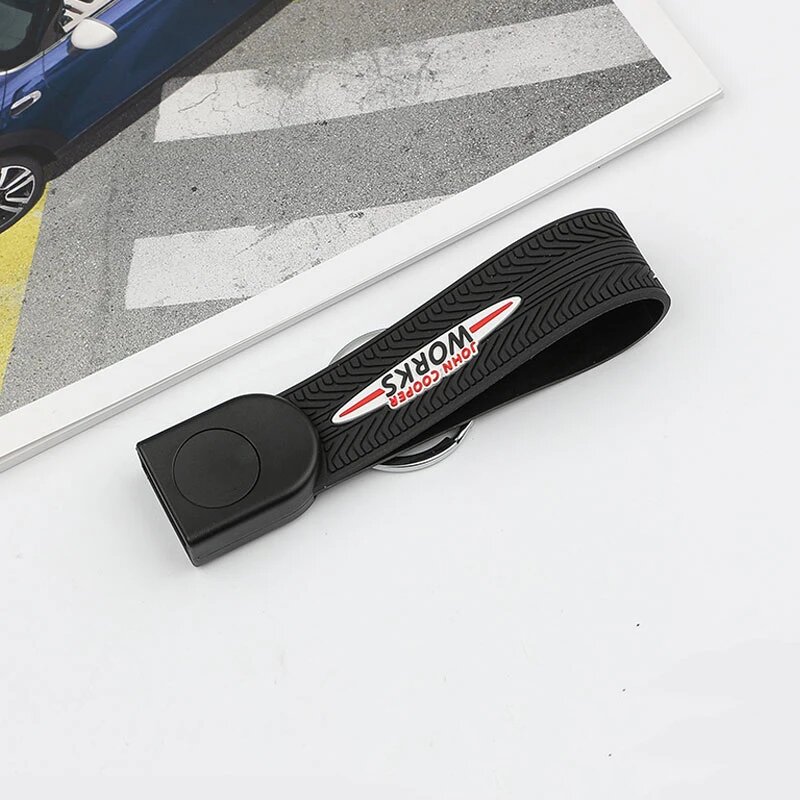 Чехол для автомобильного ключа, чехол для ключа Miky, украшение для ключей для BMW Mini Cooper S JCW One F54 F55 F56 F57 F60, автомобильные аксессуары