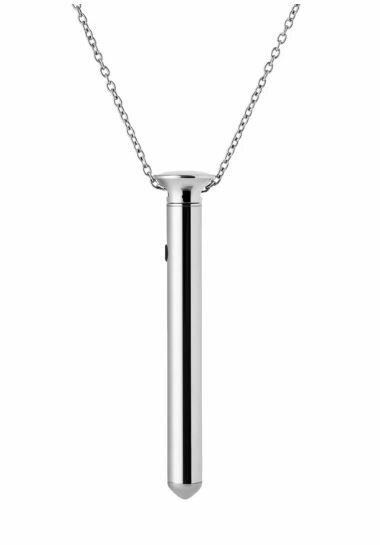 Подвеска-вибратор из нержавеющей стали Crave Vesper mini Silver, серебряный