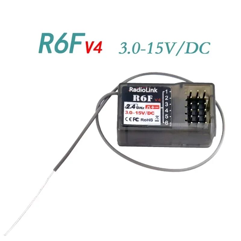Radiolink R6F V4 6-канальный 2.4ГГц приемник