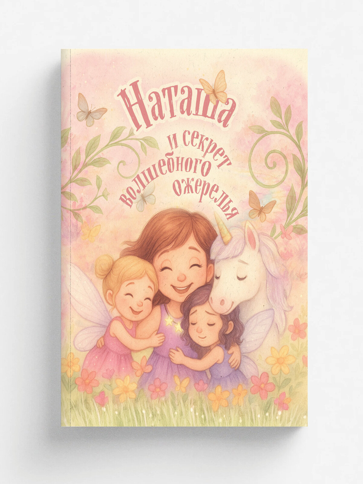 Наташа и секрет волшебного ожерелья. Именная книга для девочек с заданиями