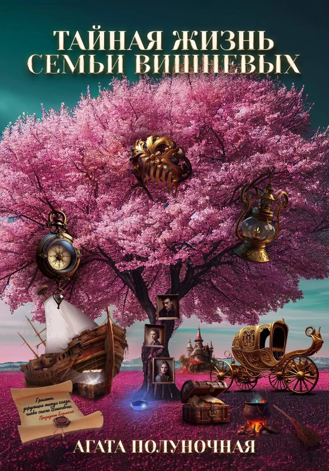 Тайная жизнь семьи Вишневых [Цифровая книга]