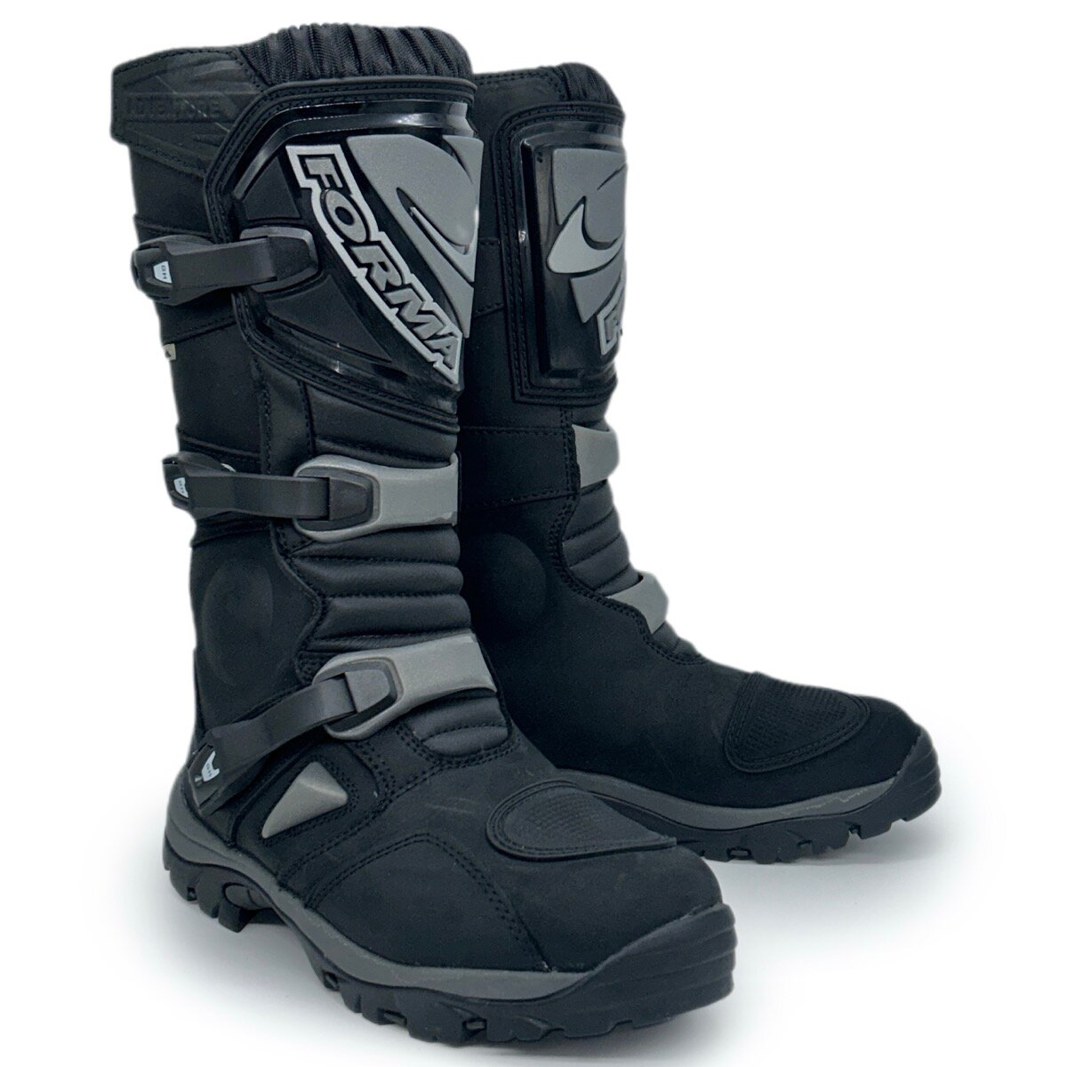 Мотоботы Forma Adventure Black. 43. Черный