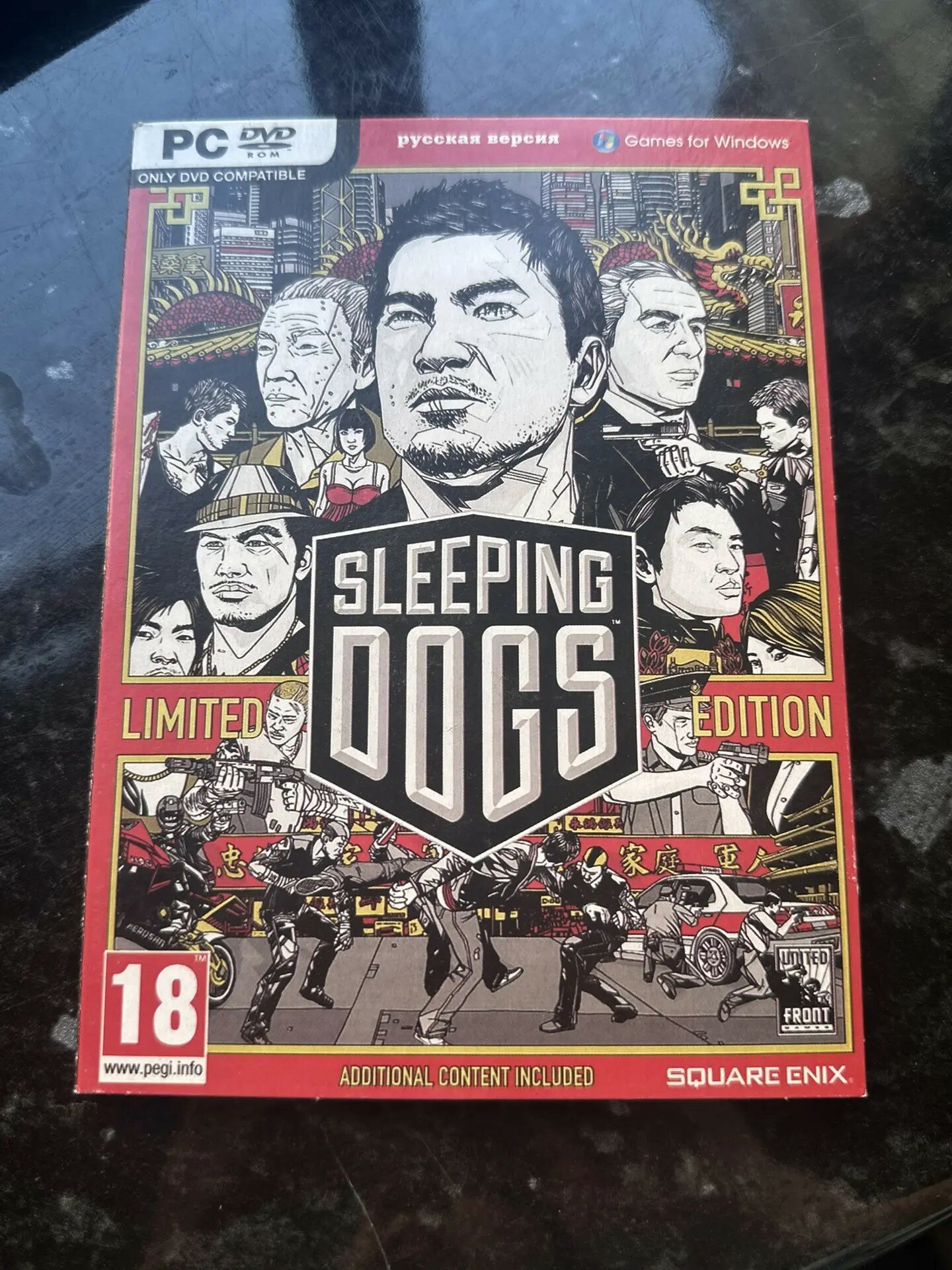 Sleeping Dogs limited edition игра