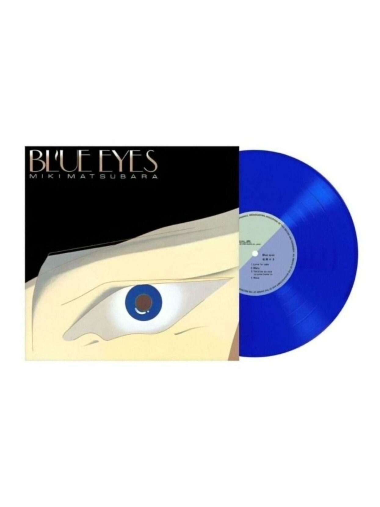 Виниловая пластинка Miki Matsubara - Blue Eyes Vinyl, LP, Album, Limited Edition, Reissue, Stereo, Clear Deep Blue Vinyl,