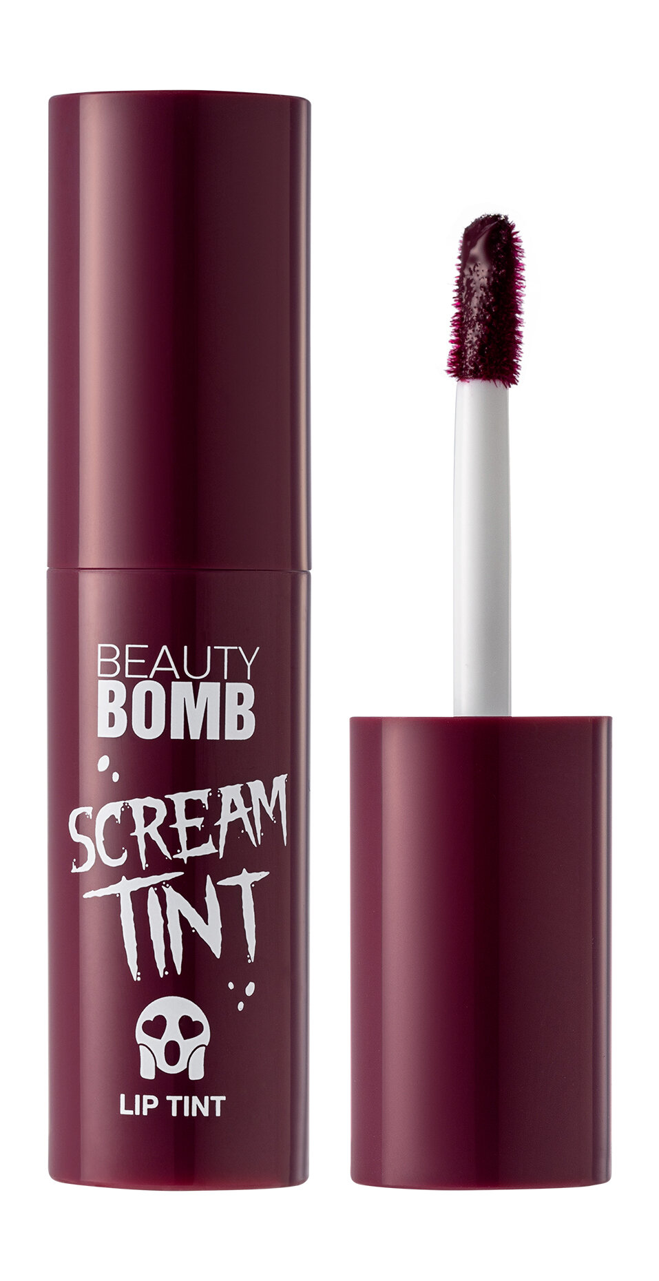 BEAUTY BOMB Тинт для губ кремовый Scream Tint, 4 мл, 05 Fenrir s Lick Ежевичный