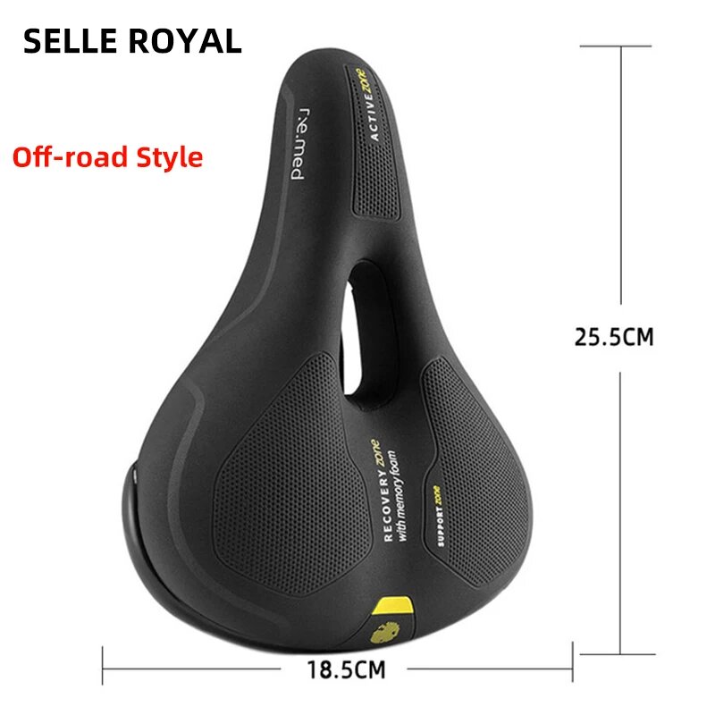 SELLE ROYAL MTB седло велосипед черное