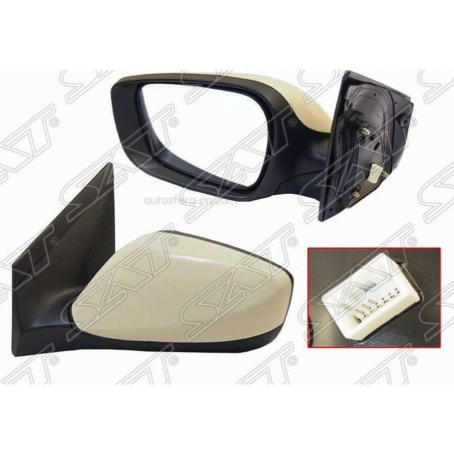SAT STHN319402 Зеркало Hyundai i30 11-17 (Слева/ Регулировка/ 3 контакта)
