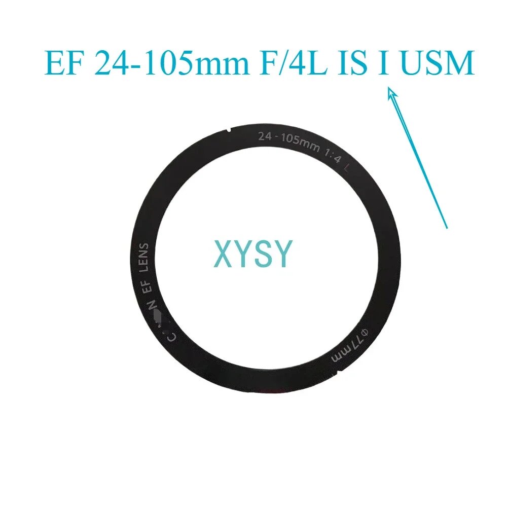 1/2 поколения, новинка для Canon EF 24-105 мм F/4L IS I / II USM, именная табличка, переднее кольцо параметров давления объектива 24-105 мм F4, запасная часть