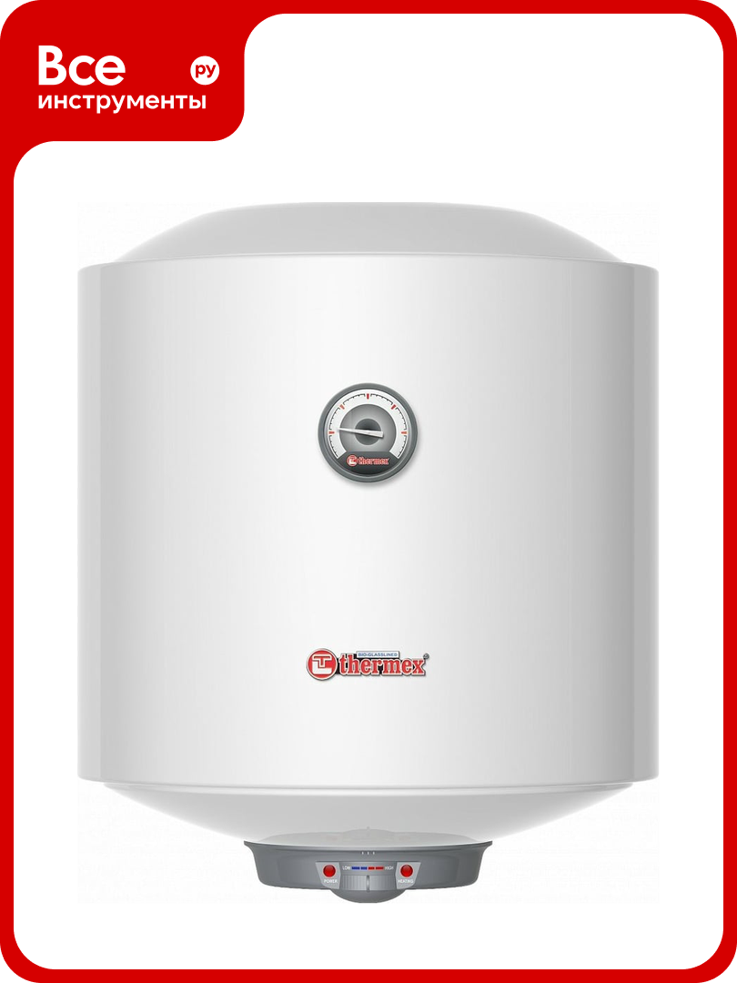Аккумуляционный электрический бытовой водонагреватель Термекс Nova 50 V ЭдЭБ00260, нагрева воды