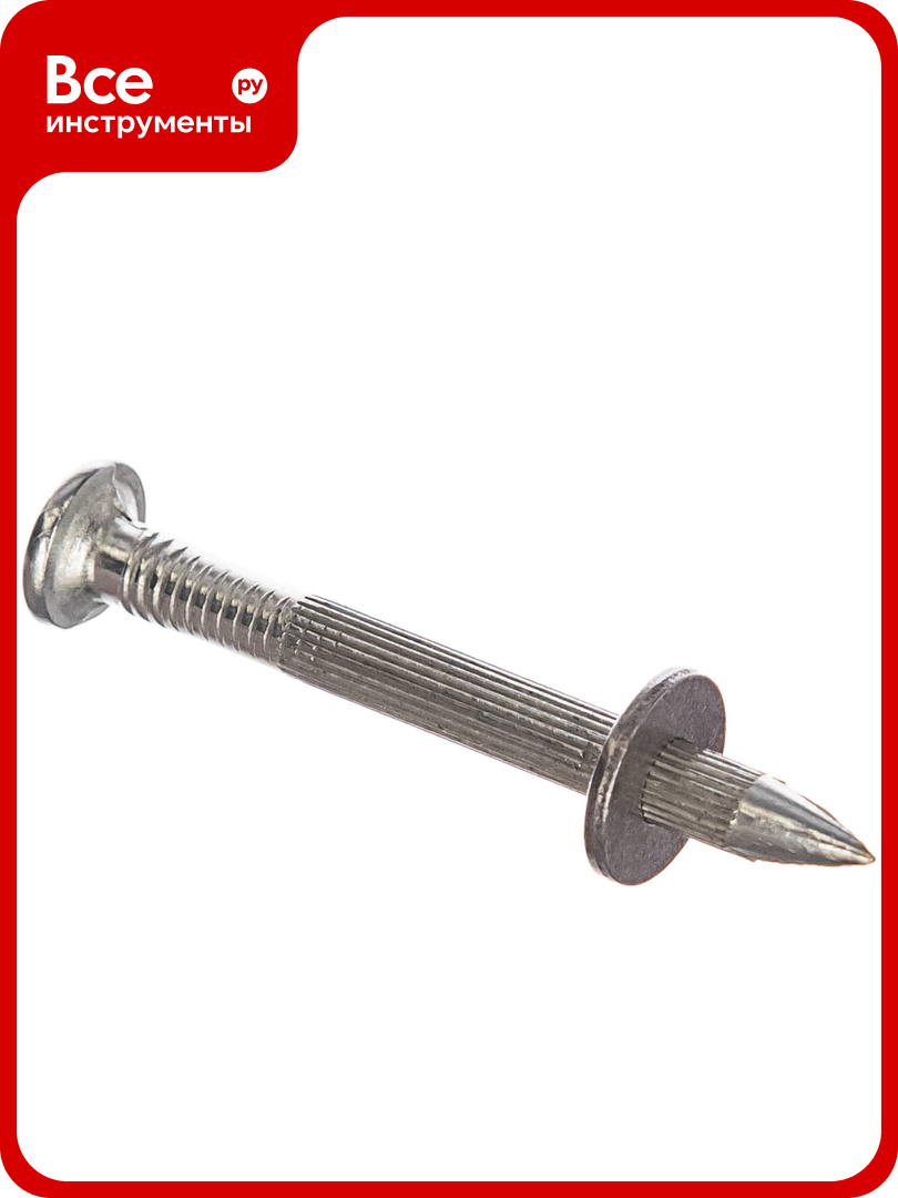 Монтажный, Tech-Krep, дюбель-гвоздь Tech-Krep 4,5х50 0,5 кг (65 шт.) - пакет 116812, деревянных