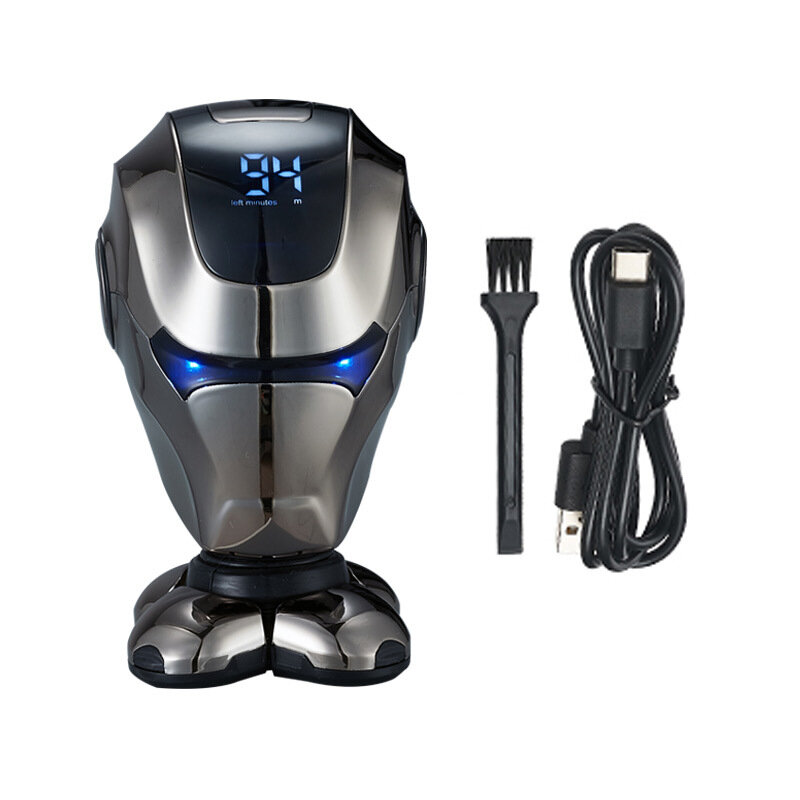 Электробритва: адаптивные лезвия, сухие, мокрые бритья. Быстрая подзарядка, длительное отключение-плавно, без стимулов!