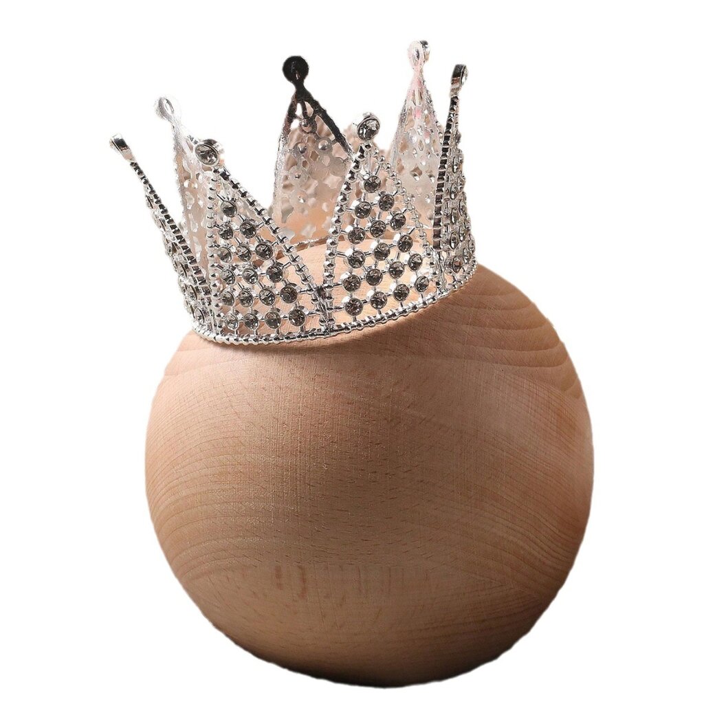 Аксессуар для волос в виде детской короны-повязки на голову для вечеринки по случаю дня рождения ребенка и фотосъемки