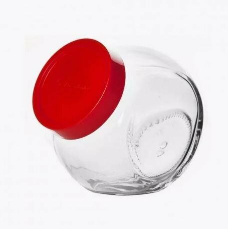 Банка с красн. крышкой белла 1500 мл