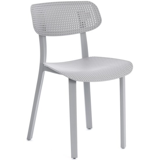 Стул Tetchair JOLLY (mod. XRB-096-B2) пластик, серый (grey), 46 х 50,5 х 78 см