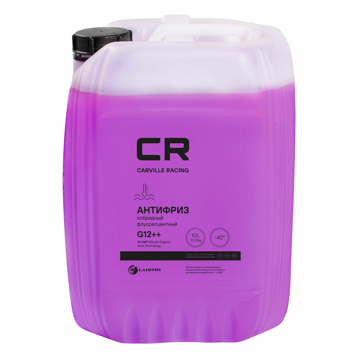 Антифриз Carville Racing Фиолетовый -40С G12+ 10Л(Carville Racing L2018003)