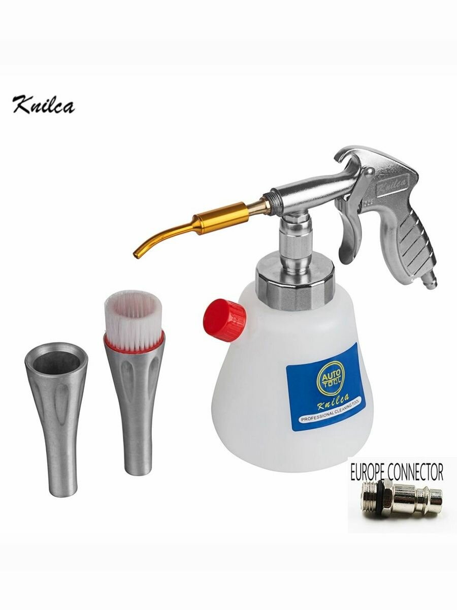 Аппарат для химчистки салона автомобиля Торнадор Стандарт с металлическим подшипником / Чистящий пистолет Tornador DM