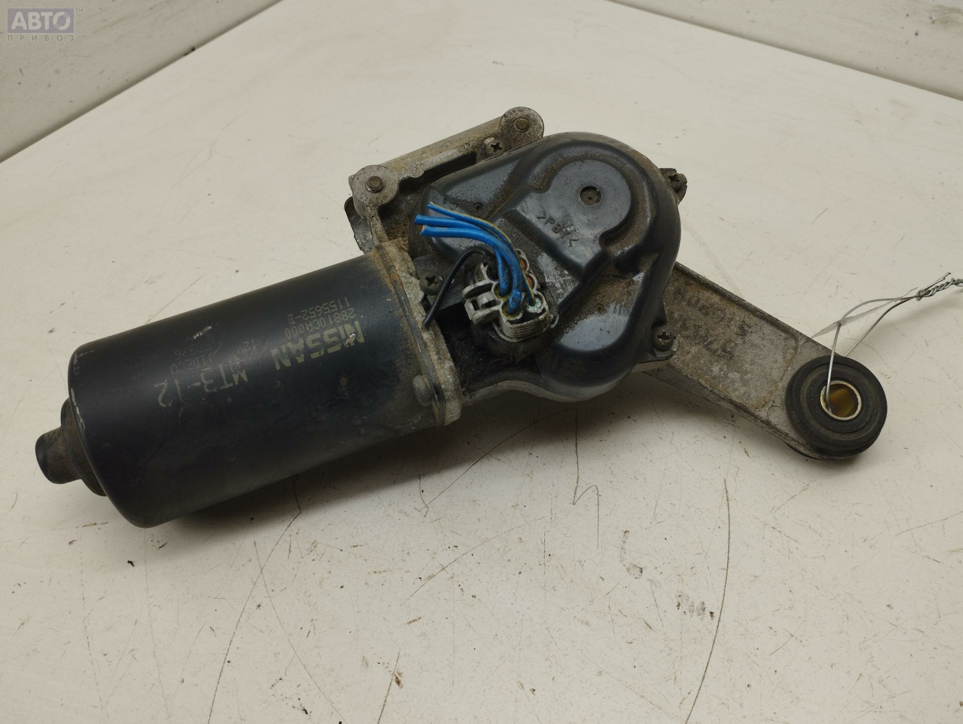 Двигатель стеклоочистителя переднего (моторчик дворников) Nissan Murano Z50 (2002-2007)