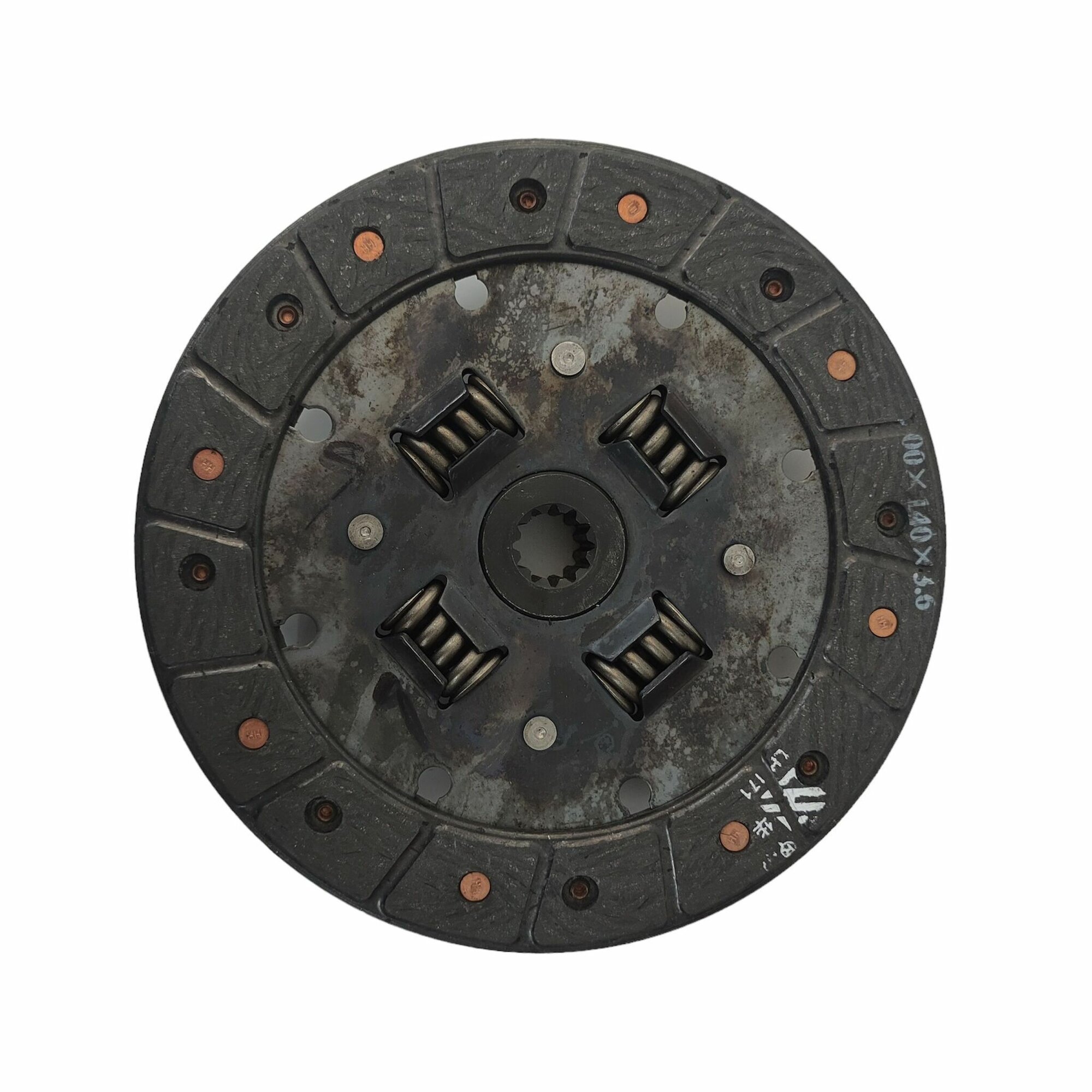 Диск сцепления в сборе Foton 244, Jinma 244-264, 12 шлицев на трактор и минитрактор