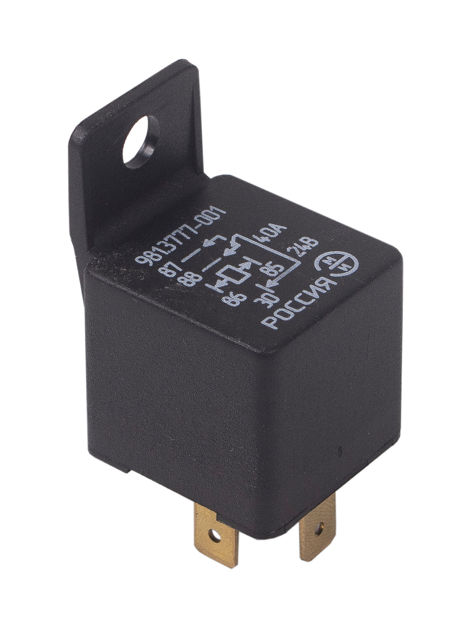 Реле переключающее 5-контактное 24В/40А КАМАЗ, МАЗ, ГАЗ, все ТС