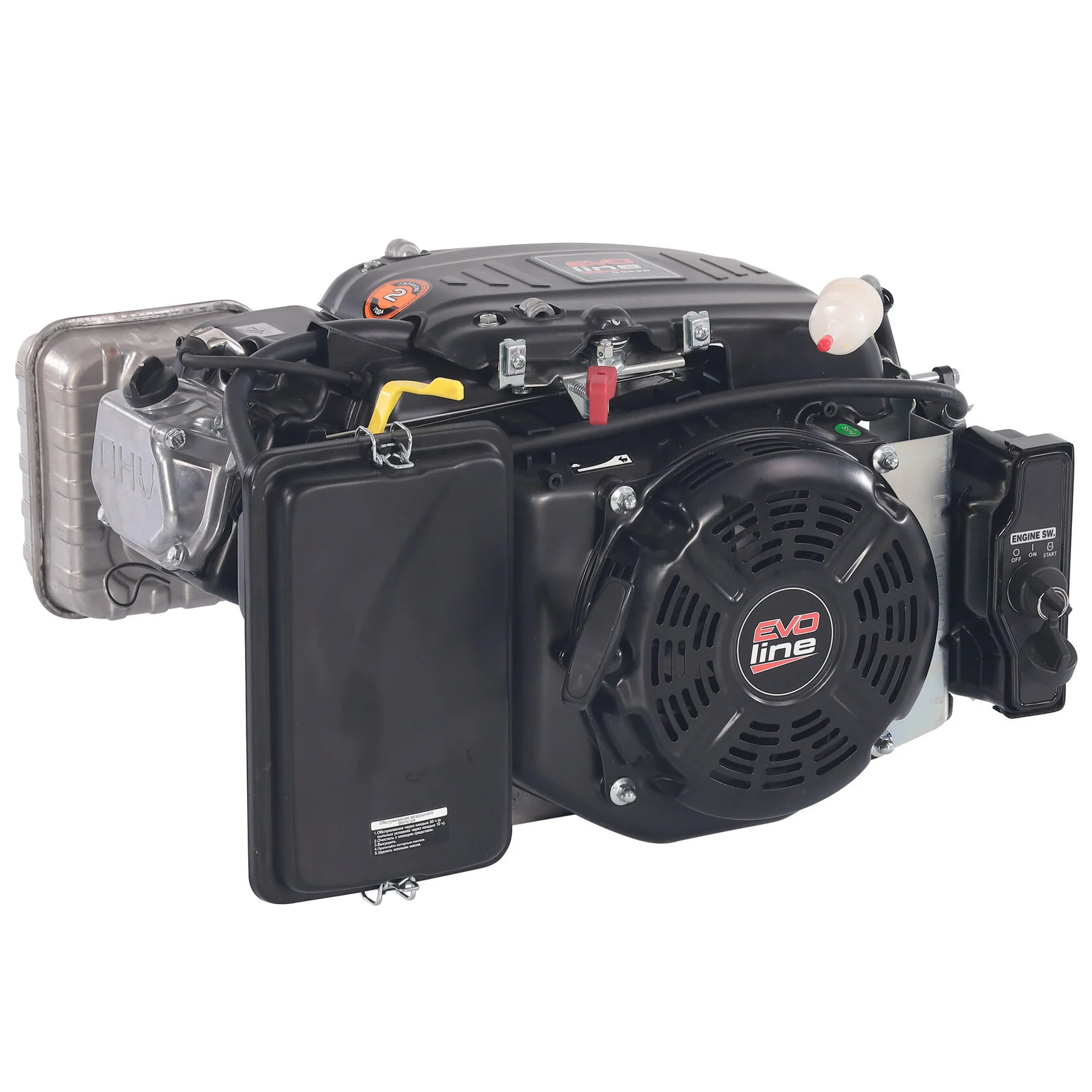 Двигатель бензиновый EVOline GB 620 E 4500rpm 1T90QX622EVO